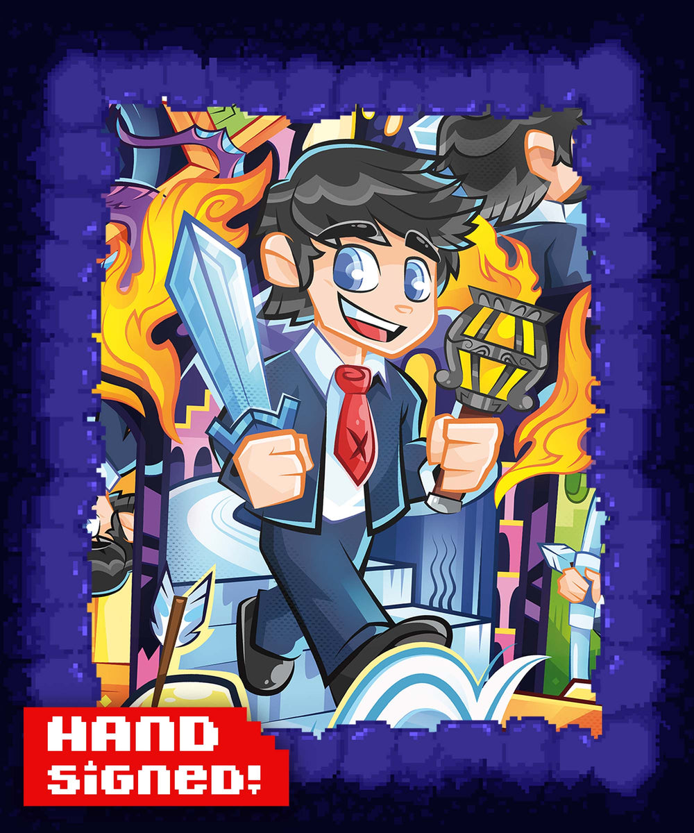 SIGNED xNestorio Dimension Hopper Poster!